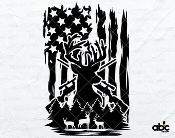 Us Buck Head Svg Deer Hunting Svg Deer Head Svg Deer Hunting Clipart Us Deer Svg Deer Hunting ...