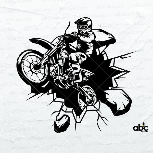 Biker Svg - Etsy