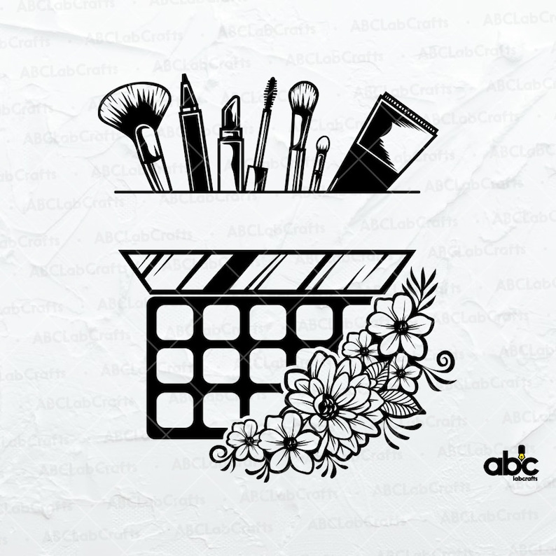 Beauty Cosmetics Svg File Make up Svg Beauty Make up | Etsy