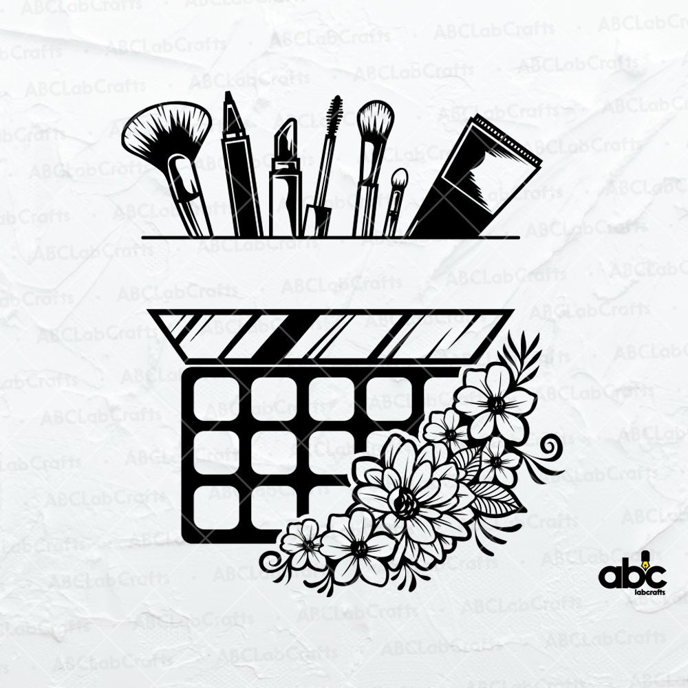 Beauty Cosmetics Svg File Make up Svg Beauty Make up - Etsy