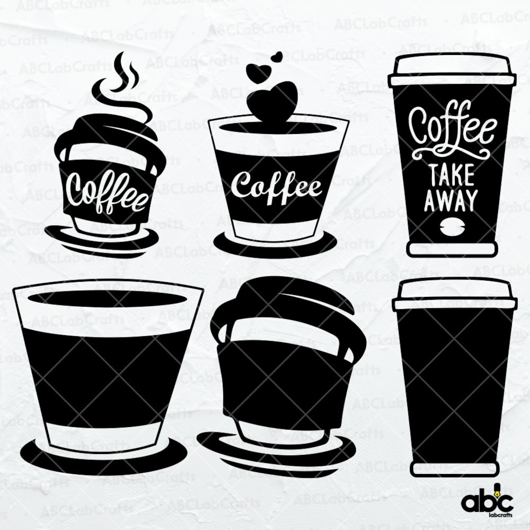 Coffee Cup Svg Bundle | Coffee Cup Clipart | Coffee Cup Png | Coffee ...