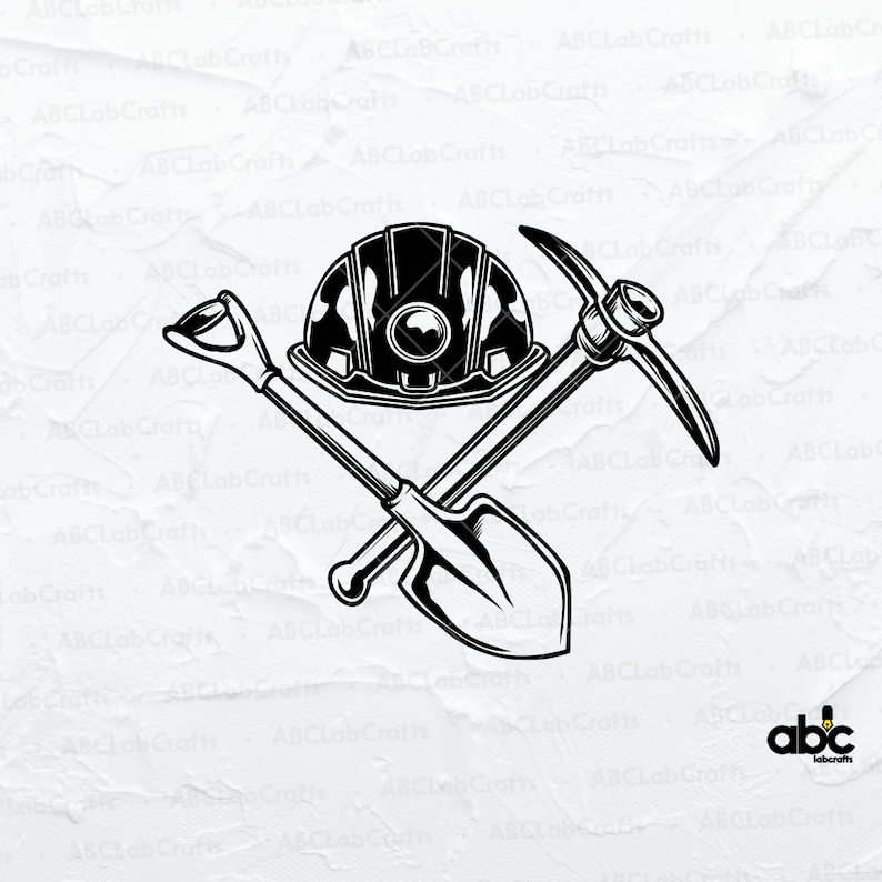 Mining Tools Svg File Mining Logo Svg Mining Stencil - Etsy