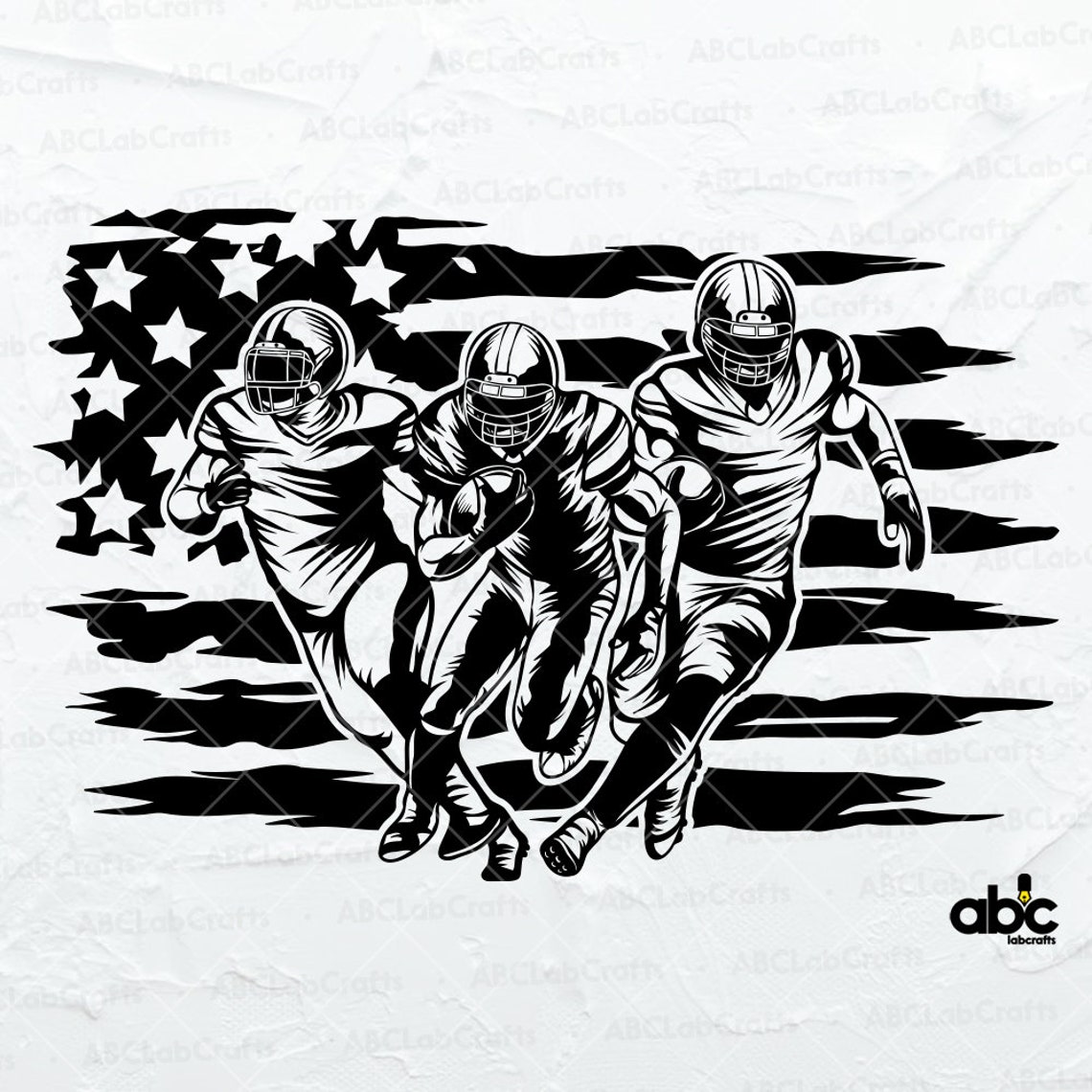 US Football Players Svg File US Football Svg Football Png - Etsy