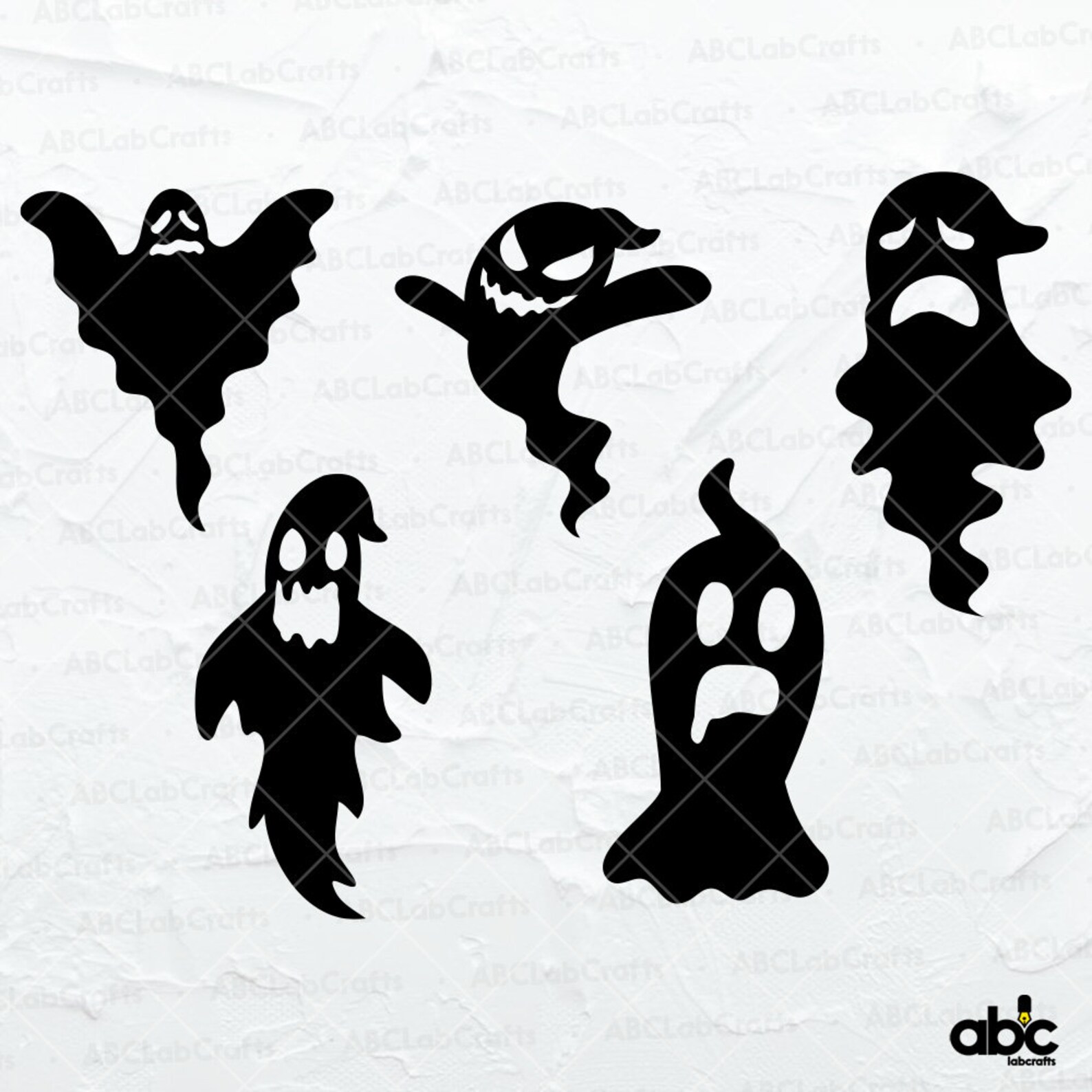 Ghost Bundle Svg Bundle | Ghost Clipart | Ghost Silhouette | Ghost Png ...