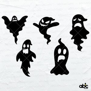 Ghost Bundle Svg Bundle Ghost Clipart Ghost Silhouette Ghost Png ...
