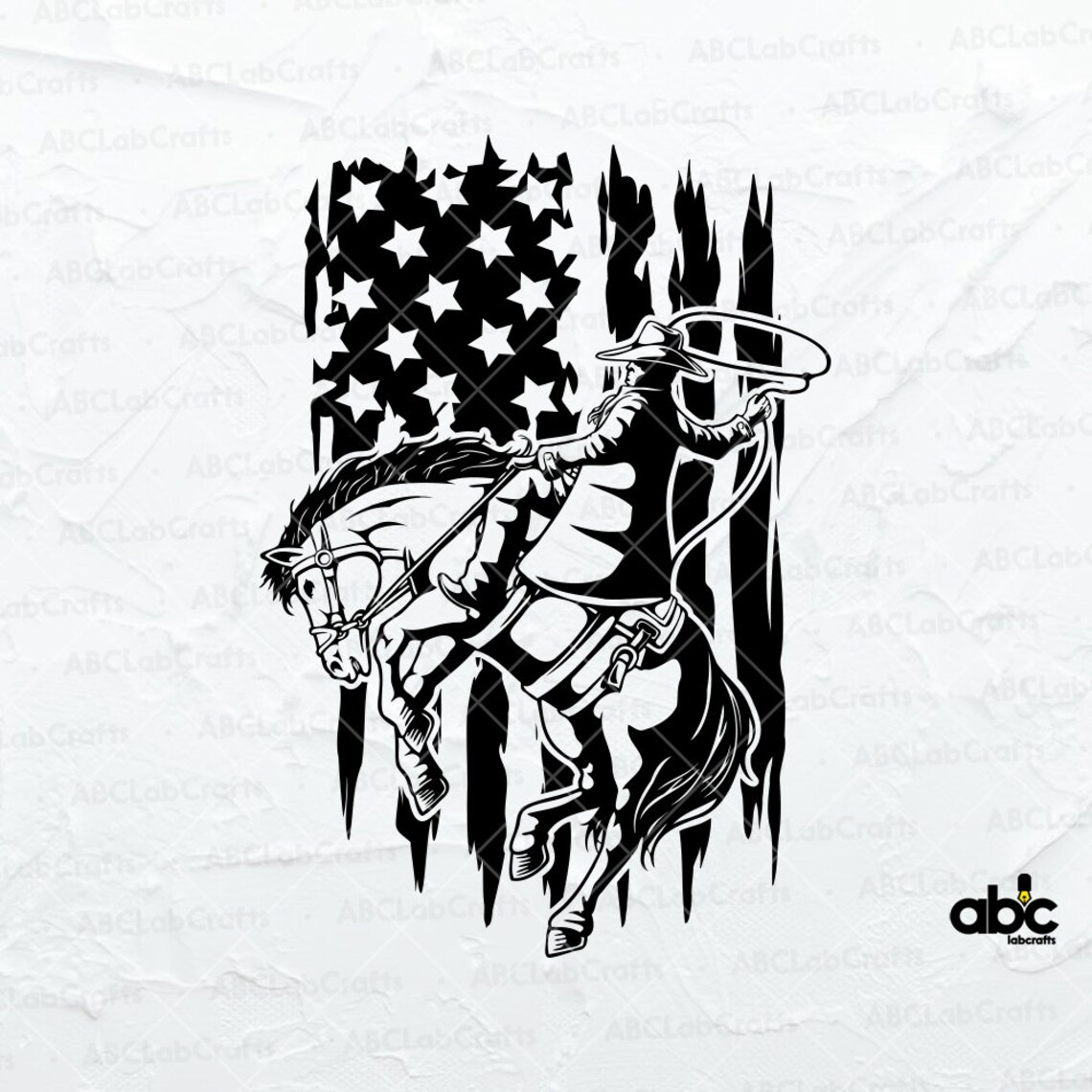 US Rodeo Svg File | Cowboy Svg | Western Cowboy Riding Horse Svg| US ...