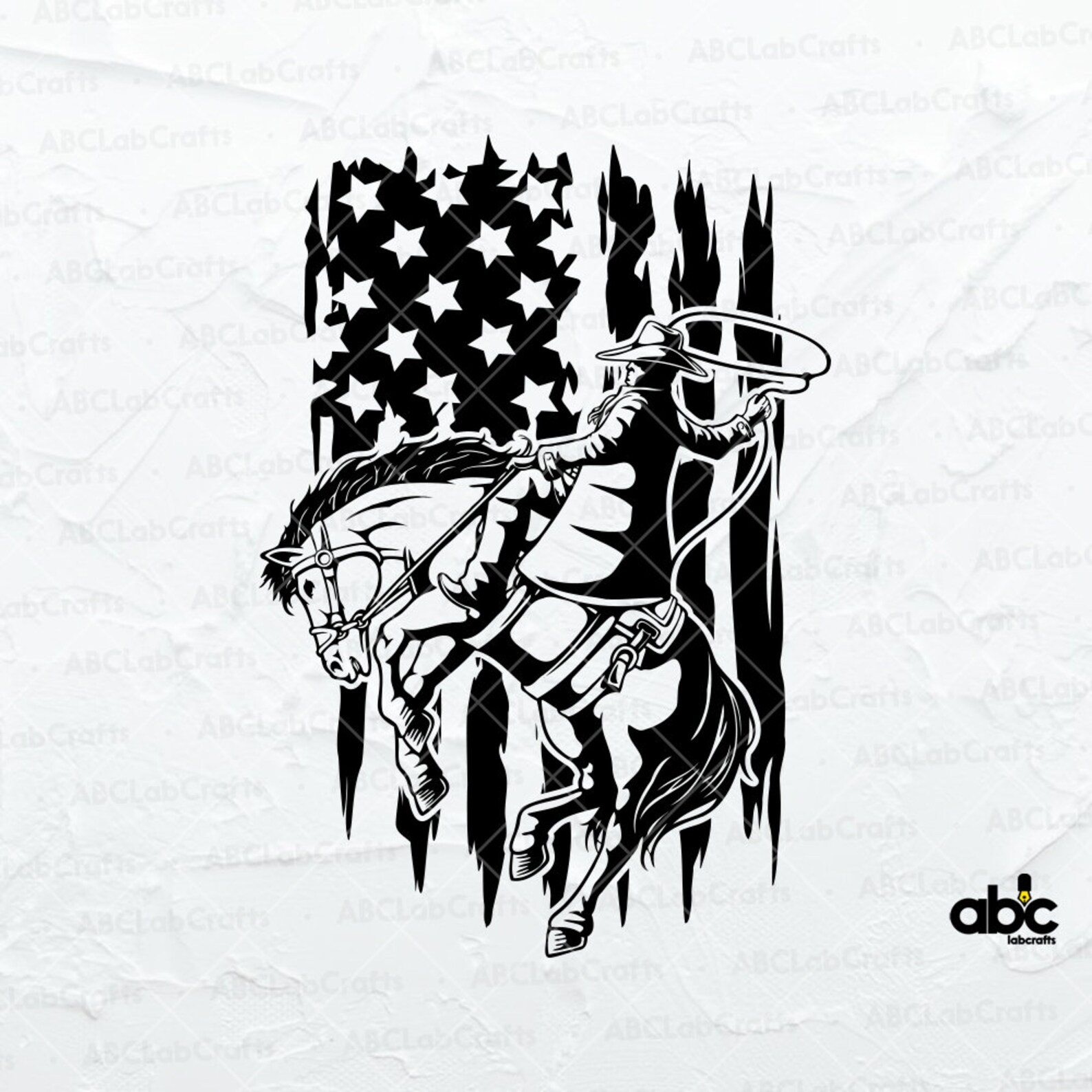 US Rodeo Svg File | Cowboy Svg | Western Cowboy Riding Horse Svg| US ...