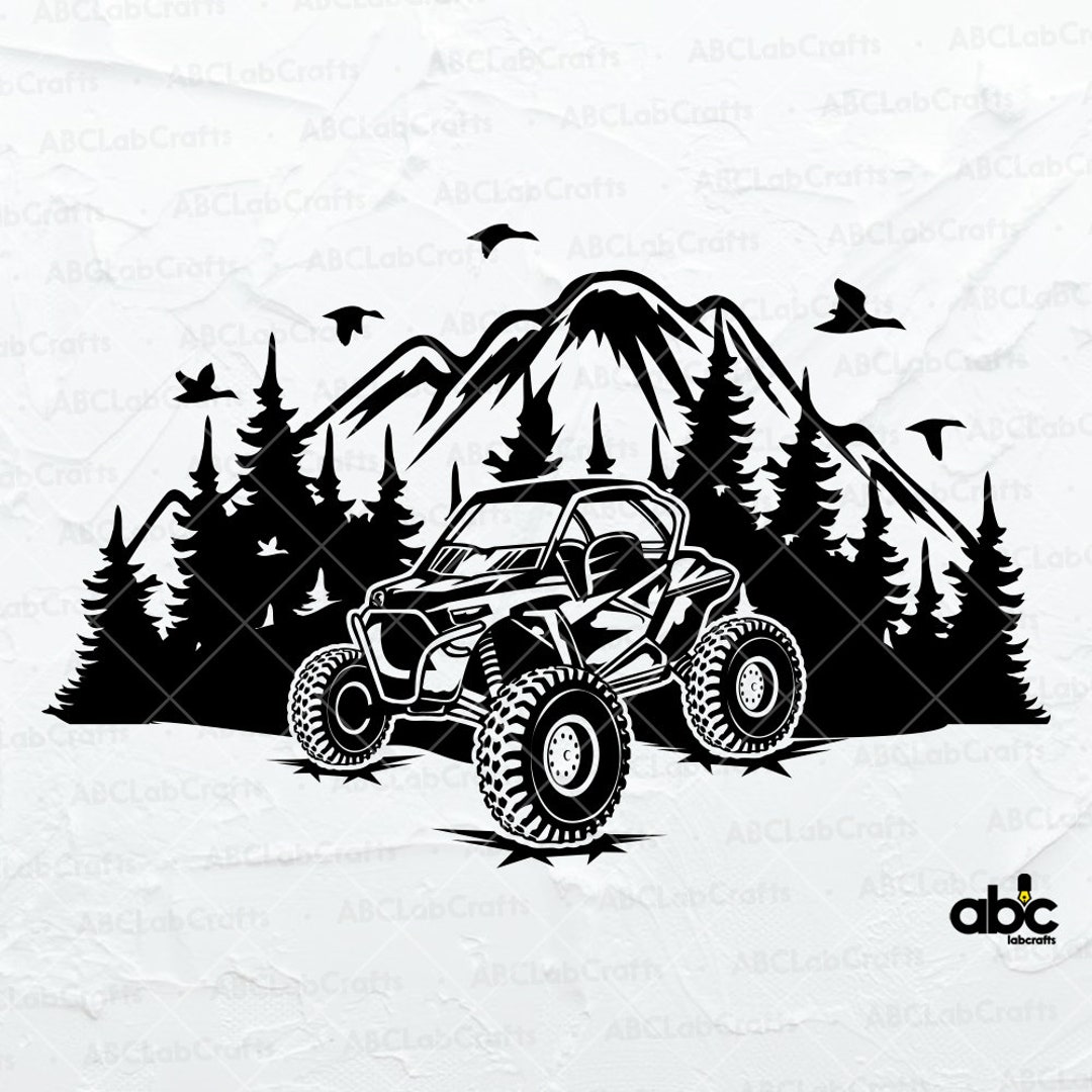 Mountain Atv Svg File | Atv Offroad Svg | Offroad Svg | RZR Atv Svg ...