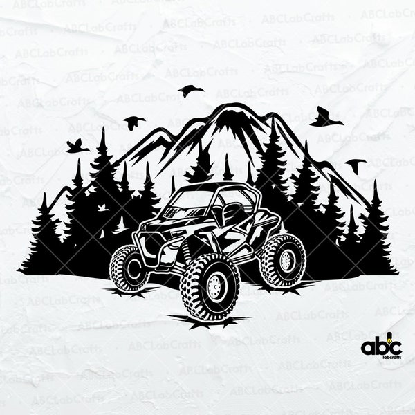 Rzr Mountain Svg - Etsy