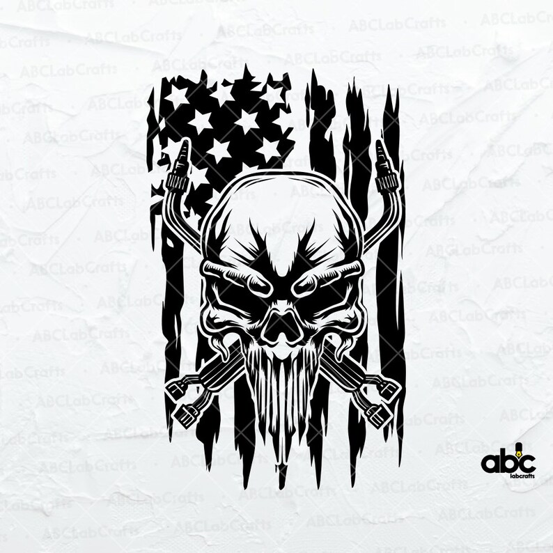 US Welder Skull Svg File Welder Clipart Welder Cut File - Etsy