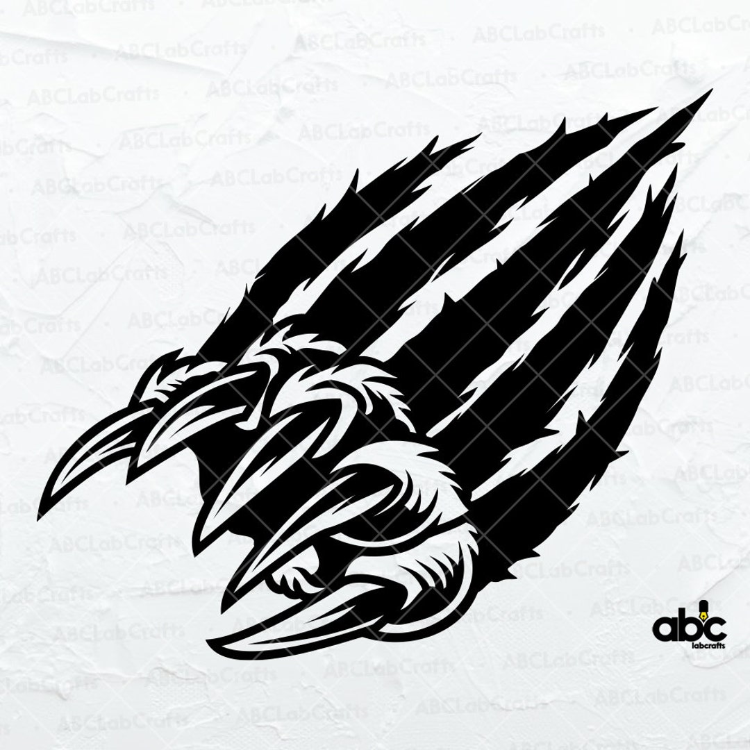 Animal Claw Scratch Svg File | Grizzly Claws Svg | Wild Beast Clipart | Wild Creature | Png DXF ...