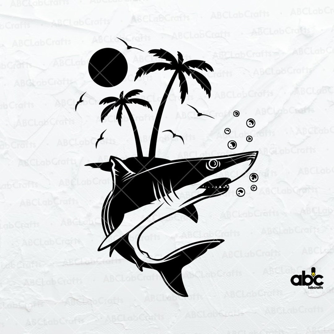 Shark Svg File | Killer Shark Svg | Shark Shirt Svg| Wild Animal Svg ...