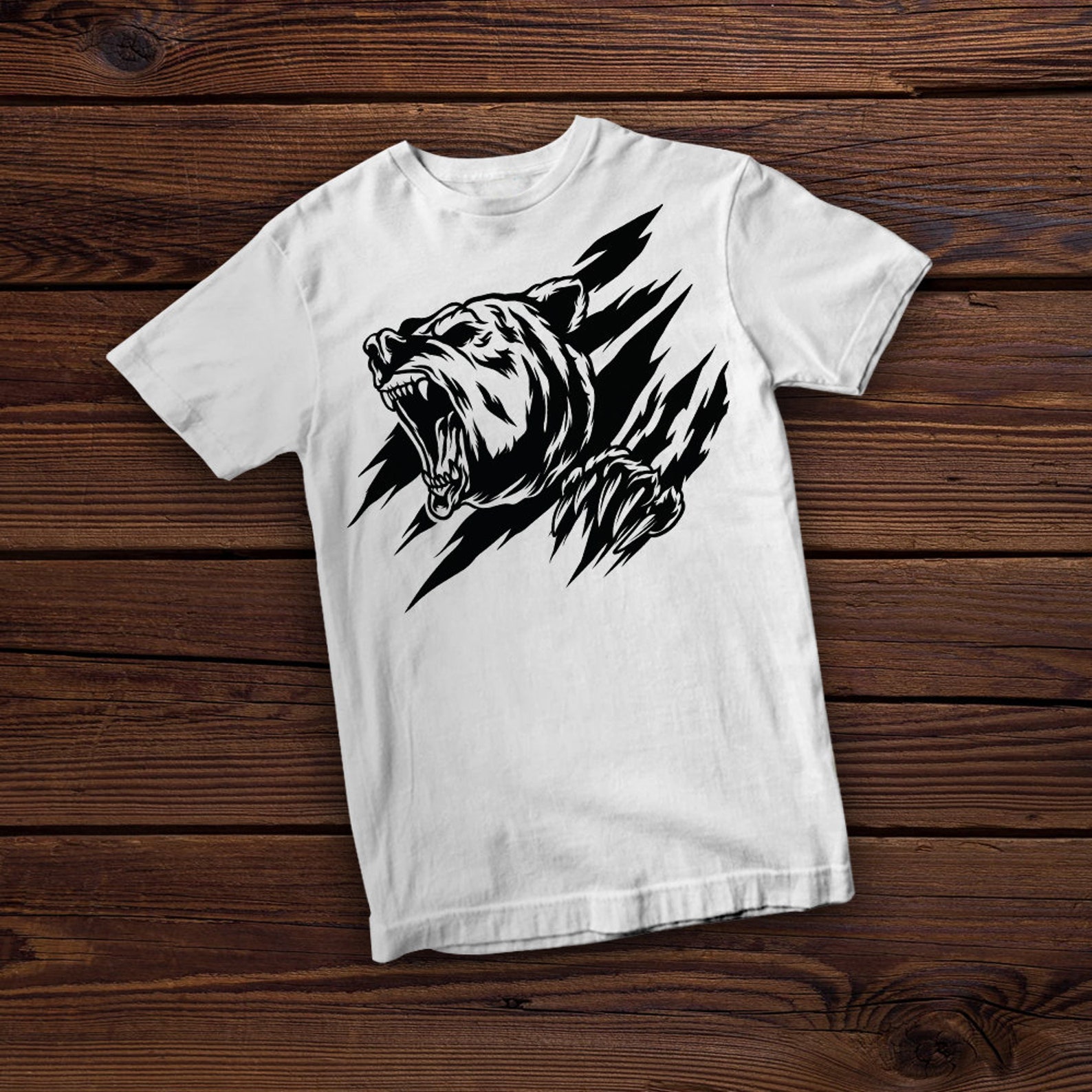 Angry Bear Svg File Bear Svg Hunting Svg Wild Animal - Etsy