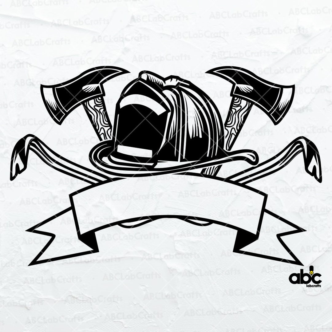 Fire Fighter Tools Svg File | Fireman Svg | Fire Fighter Tools Svg ...