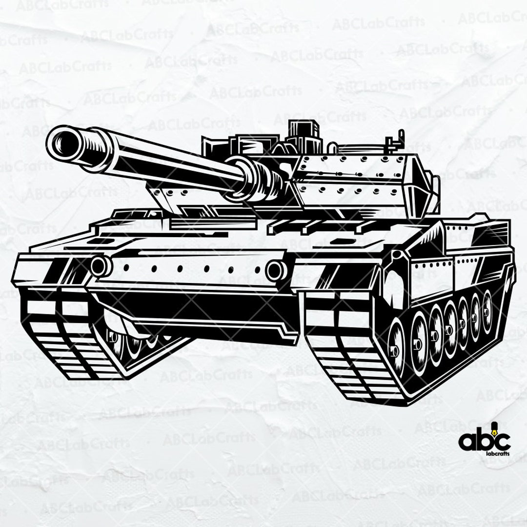 Military Tank Svg File | Veteran Soldier Svg | Tank Svg | United States ...