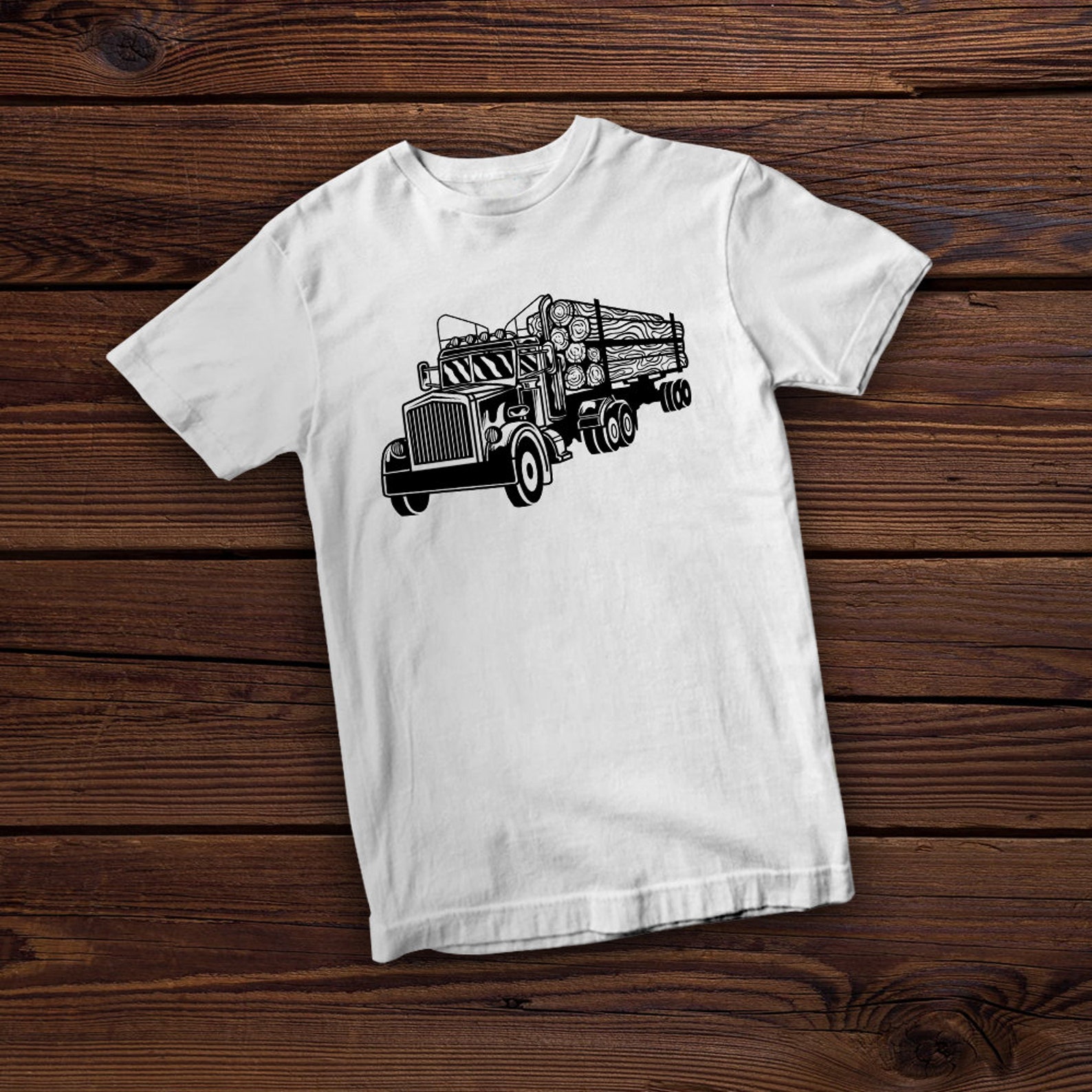 Logging Truck Svg Logging Truck Shirt Truck Svg Truck - Etsy
