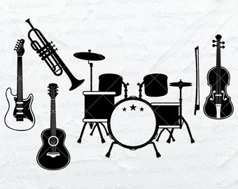 Instrument PNG, Instruments SVG, Printable - Etsy