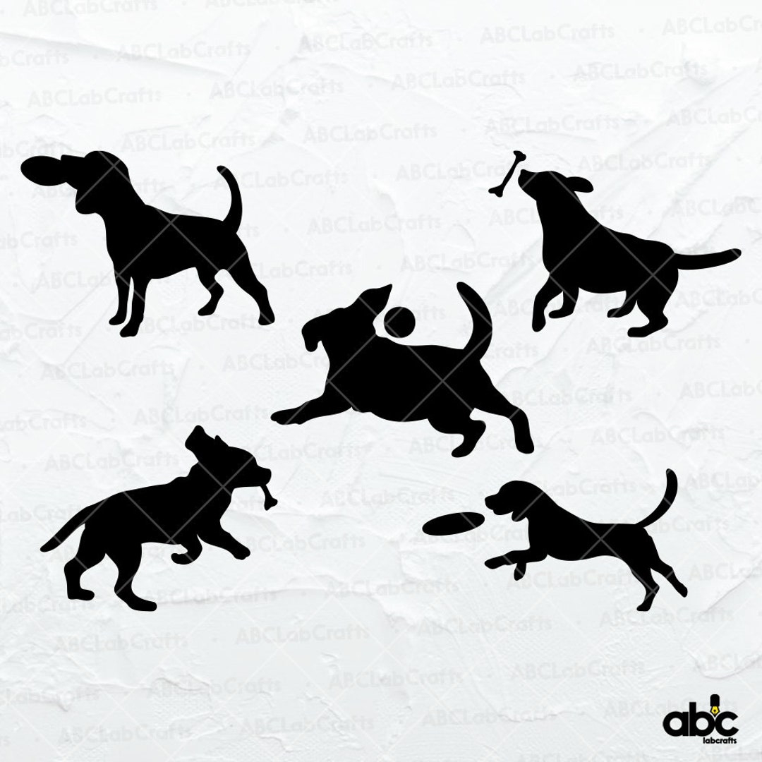 Dogs Svg Bundle | Dog Playing Svg | Dogs Silhouette | Dog Bundle | Dogs ...
