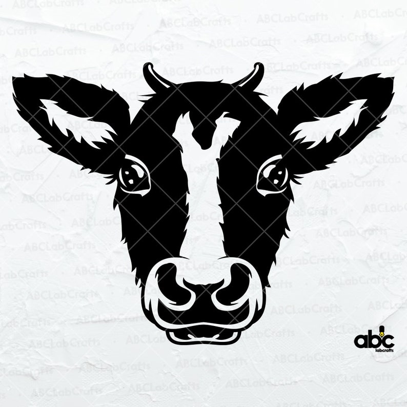 Cute Cow Svg File Cow Svg Farm Animal Svg Baby Cow Svg - Etsy