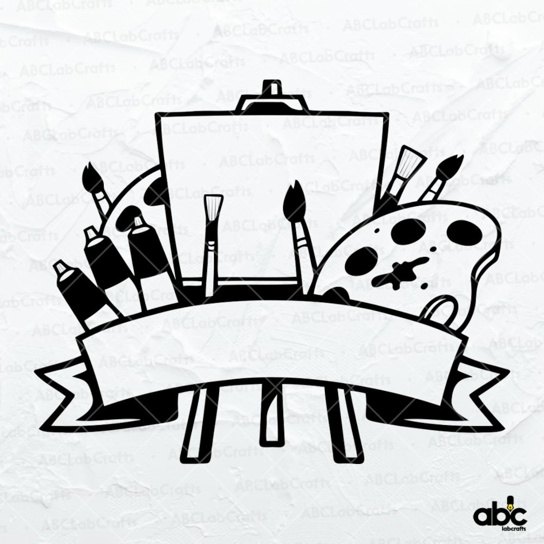 Artist Painter Tools Svg File | Artist Shirt Svg | Artwork Svg | Art ...