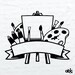 Artist Painter Tools Svg File | Artist Shirt Svg | Artwork Svg | Art ...