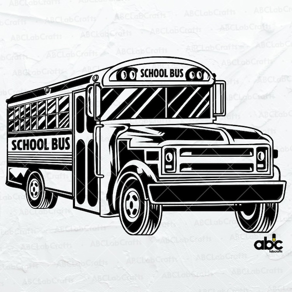 School Bus Decal - Etsy