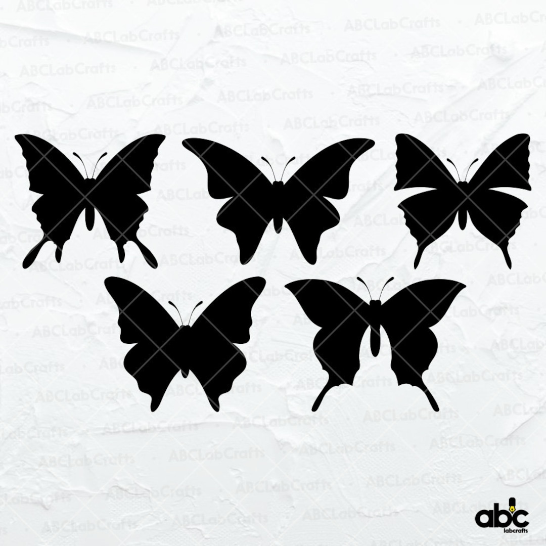 Butterfly Svg Bundle | Butterfly Clipart | Butterflies Svg | Butterfly ...