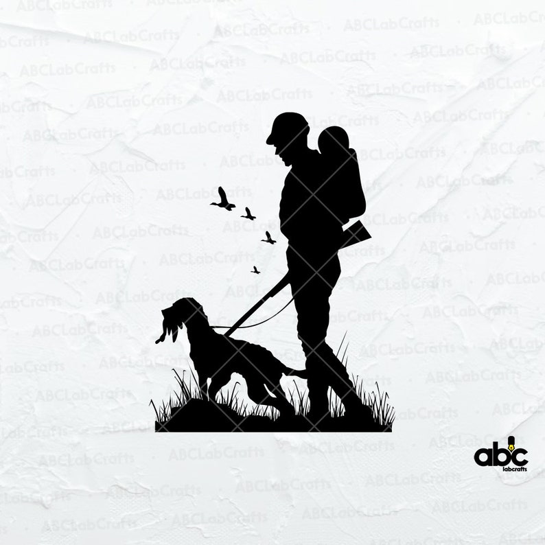 Hunting Dog Svg Duck Hunting Dog Pointer Svg File Duck - Etsy