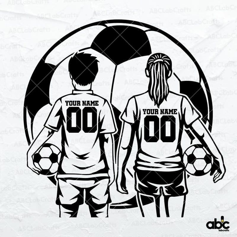 Soccer Dxf - Etsy