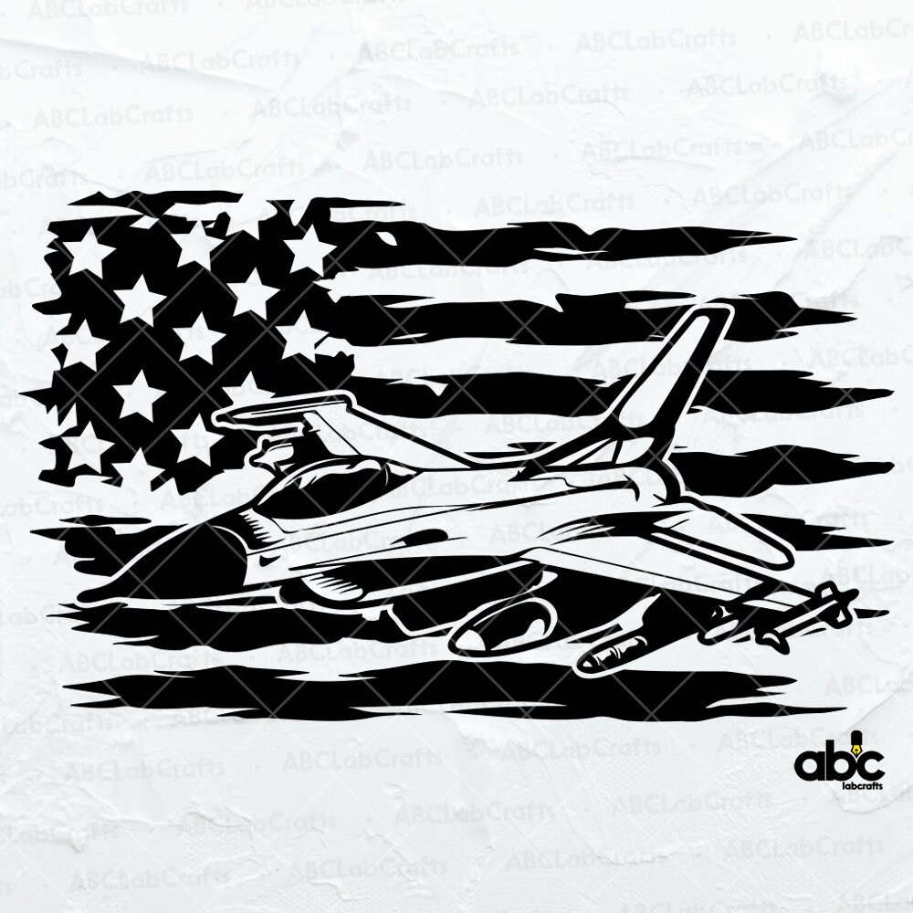US Fighter Jet Svg File Combat Plane Svg United States Air - Etsy Singapore