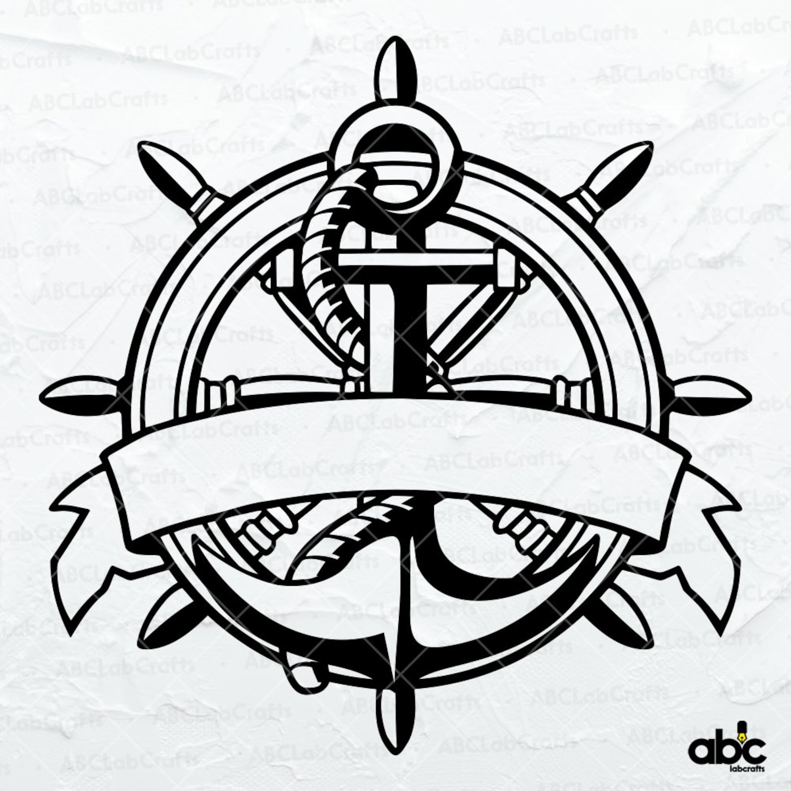 Anchor Svg File | Rope Anchor Svg | Split Anchor Rope Svg | Boat Anchor ...