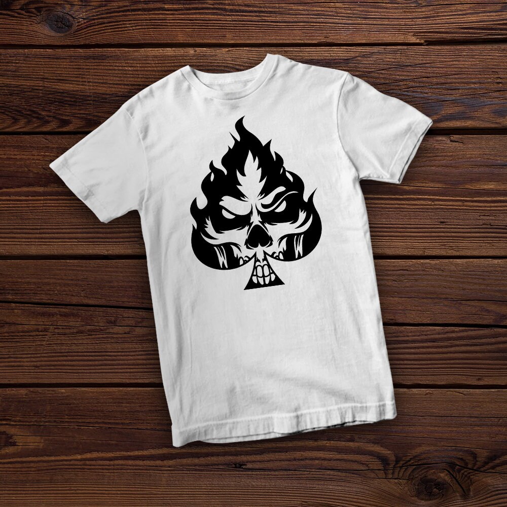 Pocket Aces Skull Svg File Ace Skull Svg Playing Cards Svg - Etsy Canada