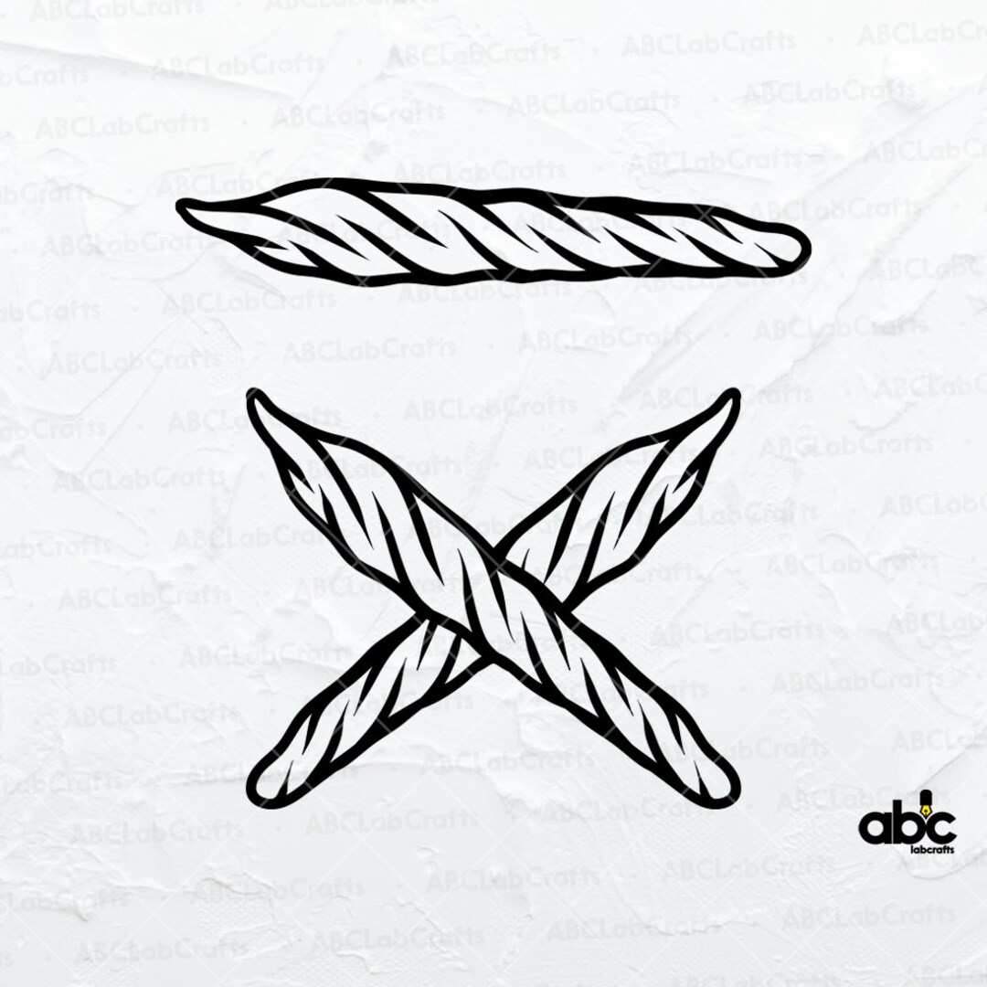 Roll Cannabis Joint Svg File | Blunt Joint Svg | Weed Svg | Smoking ...