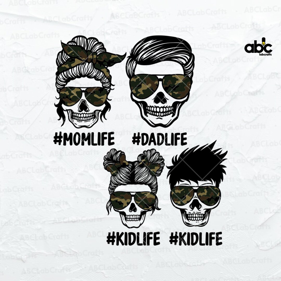 Fam Life Svg Bundle | Mom Life Kid Life Svg | Dad Life Kid Life Svg ...