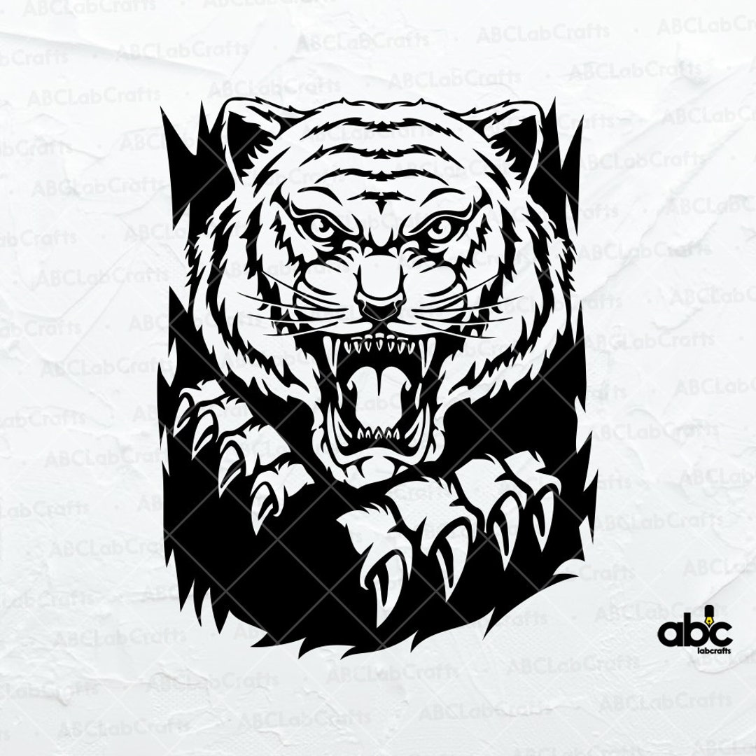 Tiger Scratch Svg File | Tiger Claw Svg | Tiger Svg | Tiger Animal Svg ...