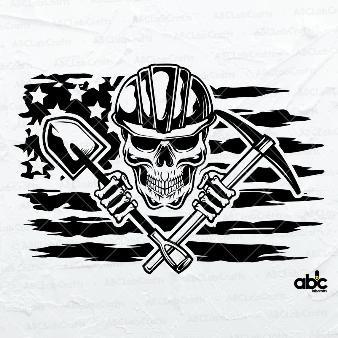 US Mining Skull Svg File Miner Skull Svg Coal Mining Svg - Etsy New Zealand