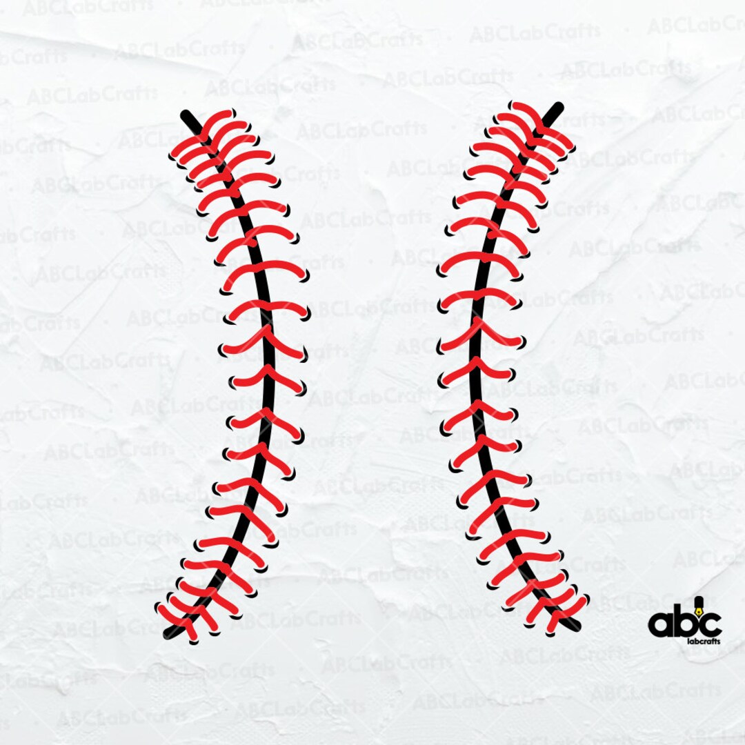 Baseball Stiches Svg File | Sports Ball Svg | Baseball Shirt | Baseball ...