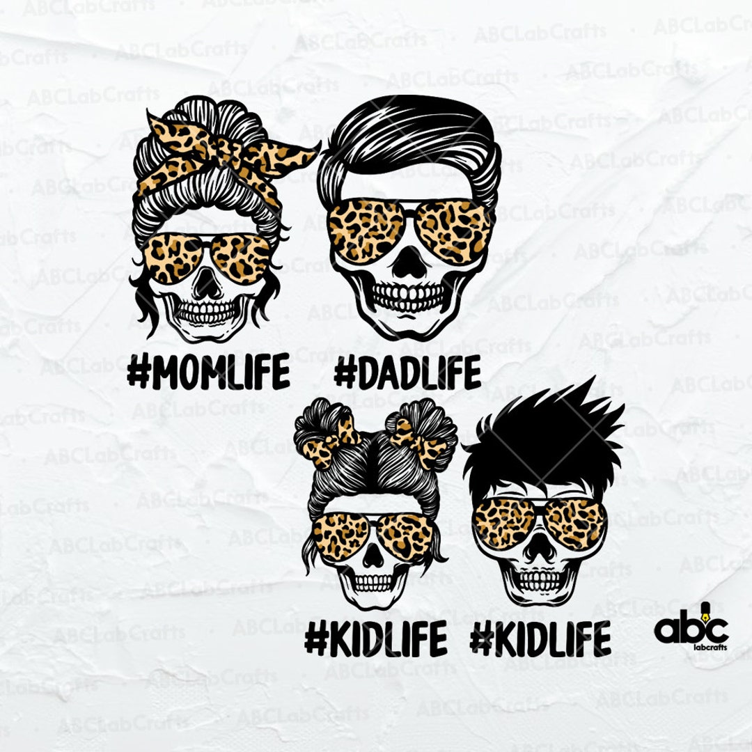 Fam Life Svg Bundle | Mom Life Kid Life Svg | Dad Life Kid Life Svg ...