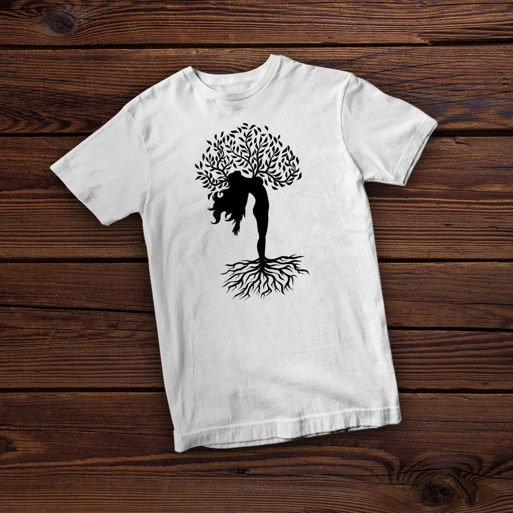 Woman Tree Svg File Women Empowerment Svg Tree With Roots - Etsy Canada