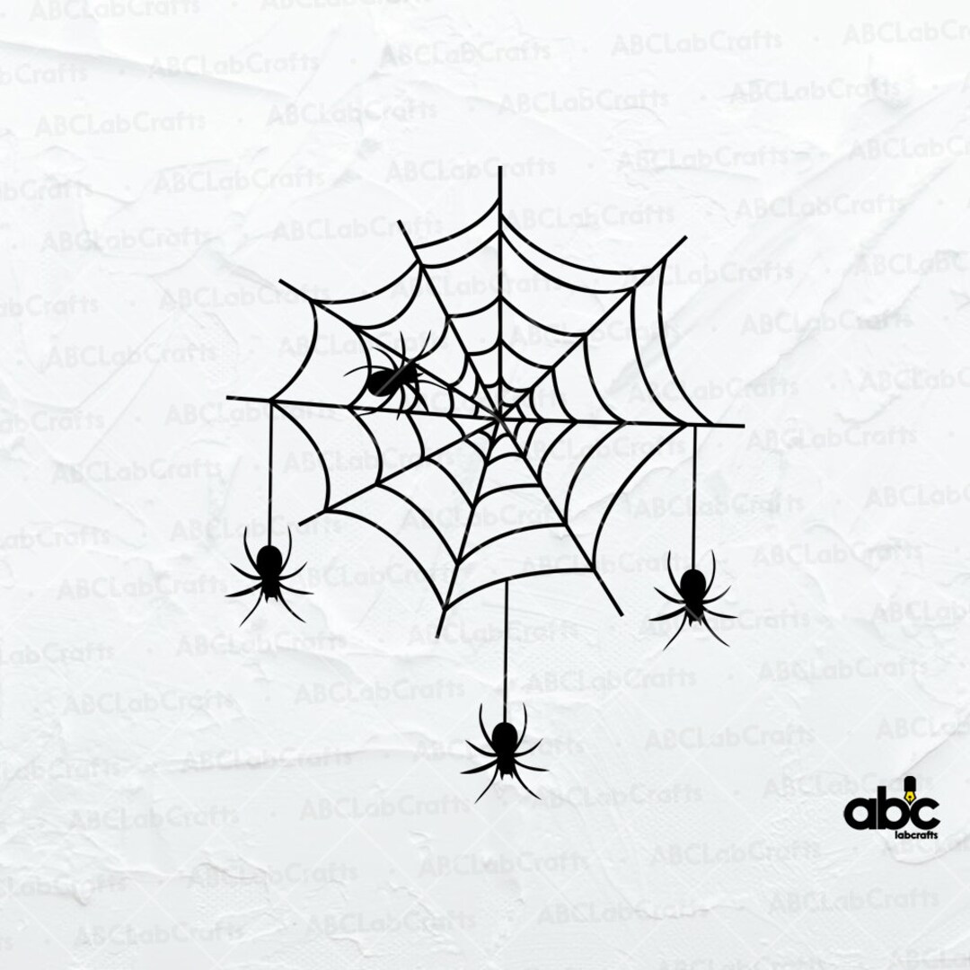 Spiderweb Svg File | Spider Svg | Halloween Spider Svg | Spider Web Svg ...