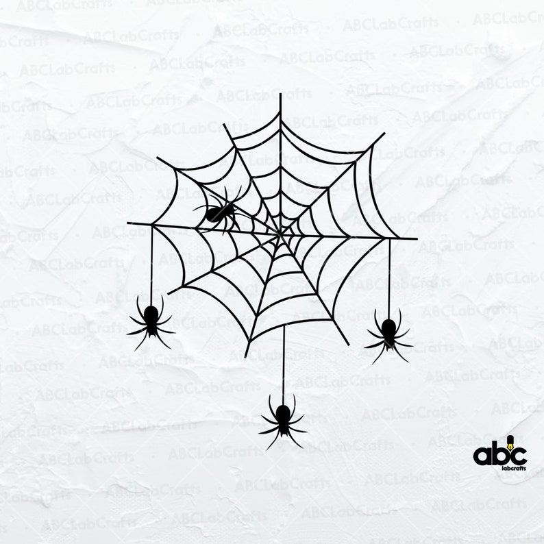 Spiderweb Svg File Spider Svg Halloween Spider Svg - Etsy