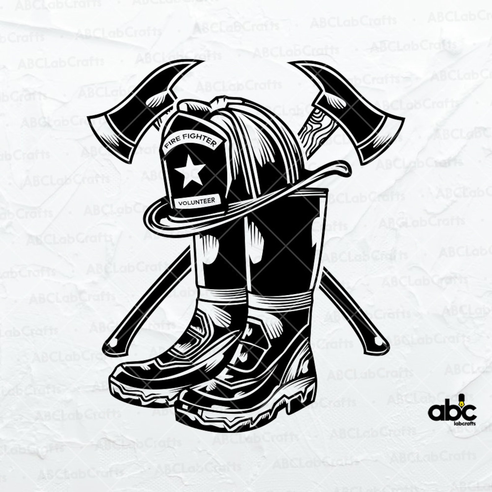 Fire Fighter Gear Svg File | Fire Fighter Boots Svg | Volunteer Svg ...