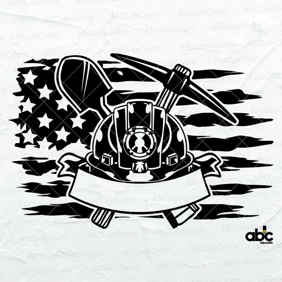 US Mining Tools Svg File | Mining Hat Svg | Mining Clipart | Mining ...