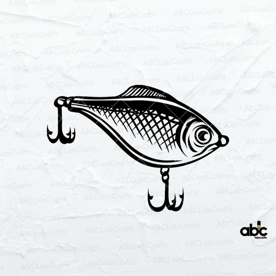 Fishing Lure Svg File | Fishing Lover Svg | Fishing Lure Pattern | Fish ...