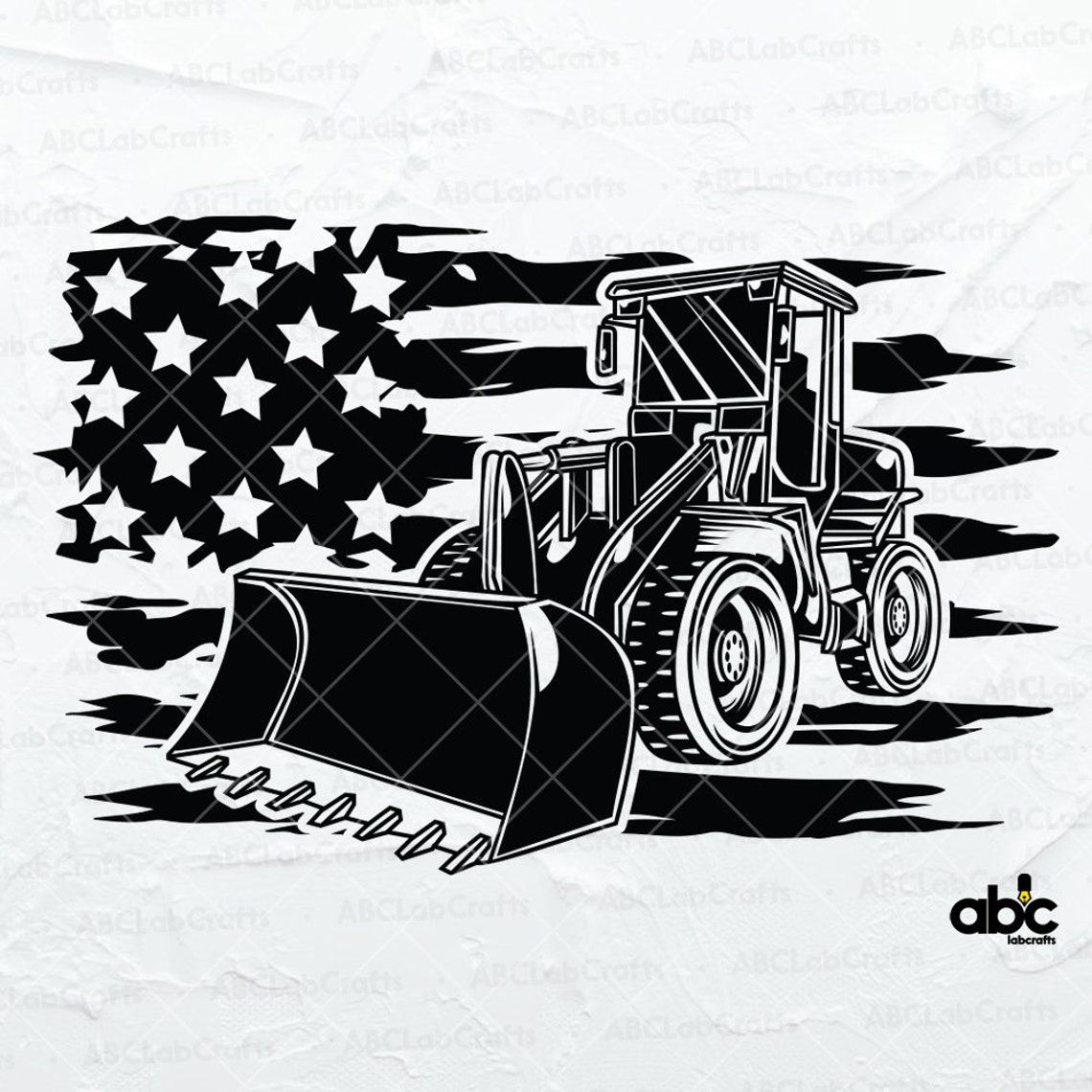 US Bulldozer Svg File Construction Truck Svg Bulldozer - Etsy