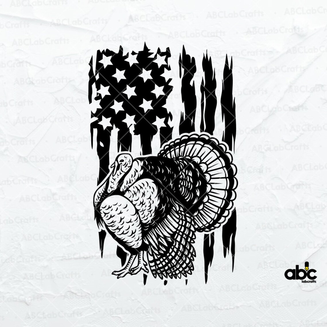 US Turkey Svg File | Turkey Meat Shop Monogram Stencil | Farm T-shirt ...