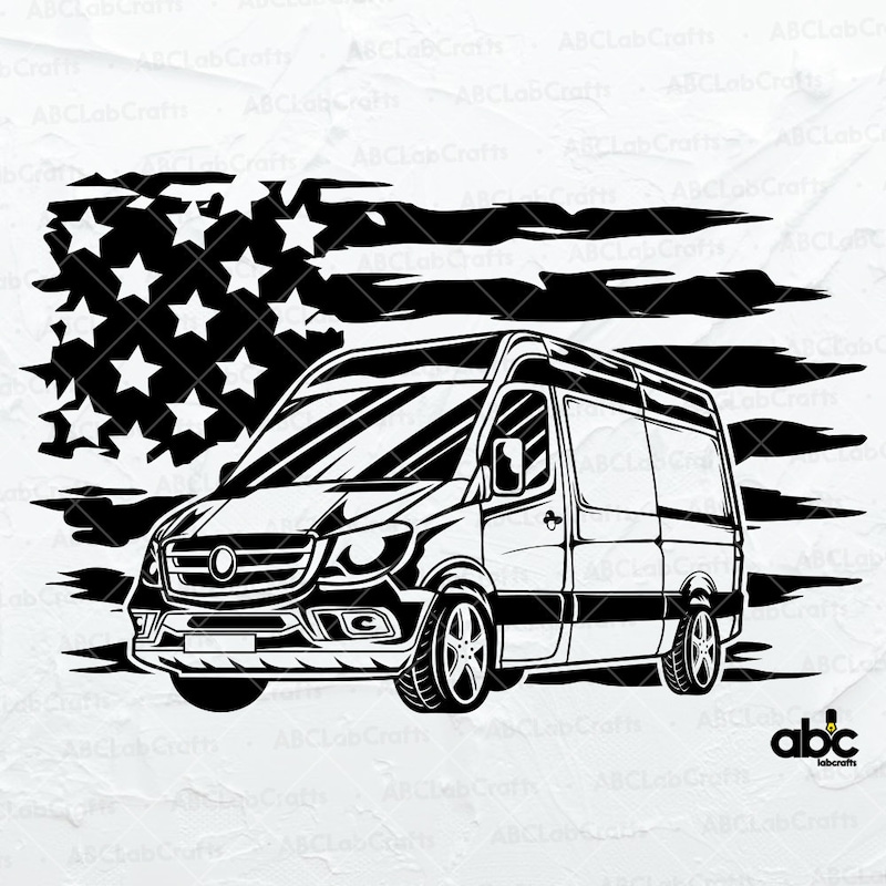 Sprinter Van Svg - Etsy