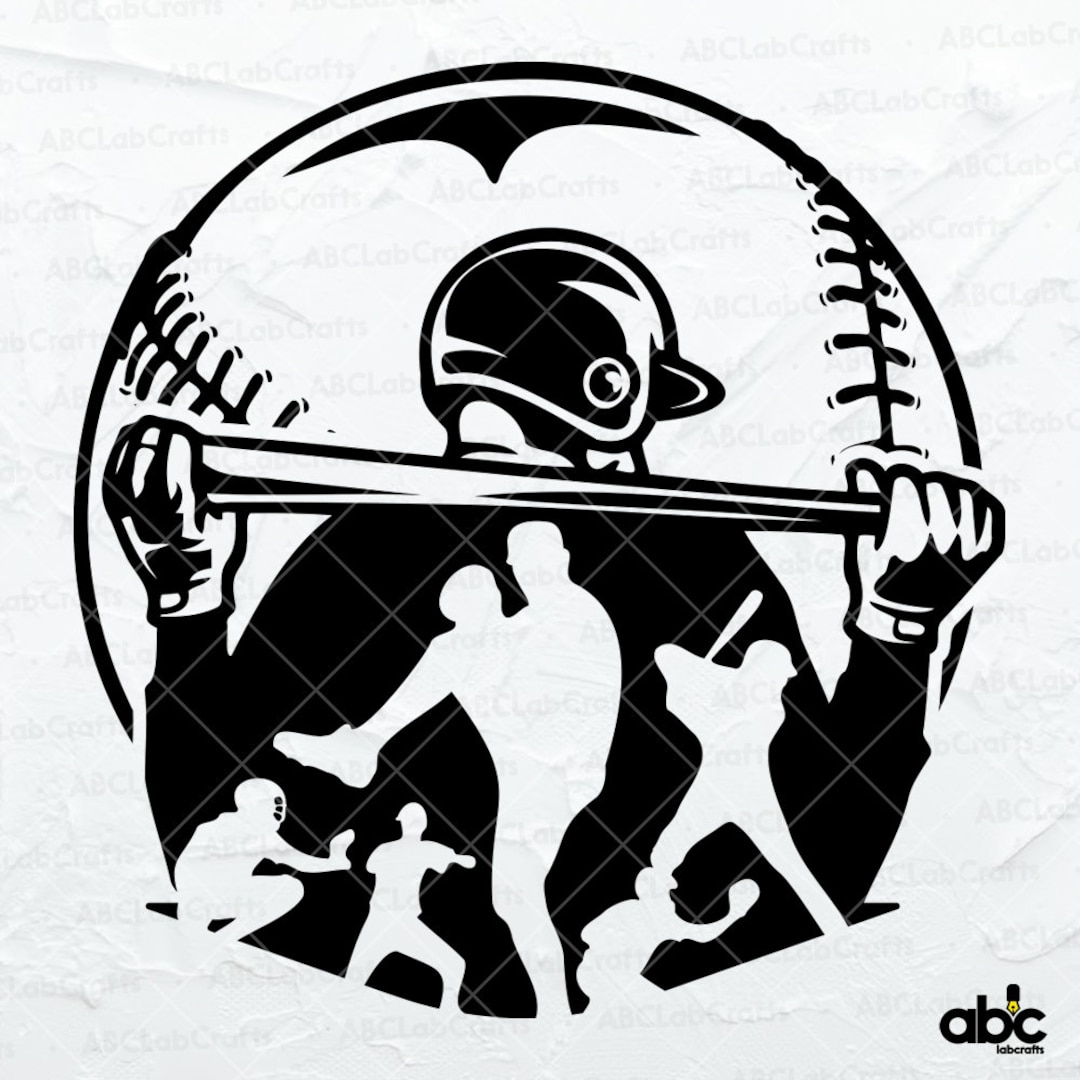 Baseball Scene Svg File | Baseball Png | Baseball Shirt, Baseball ...