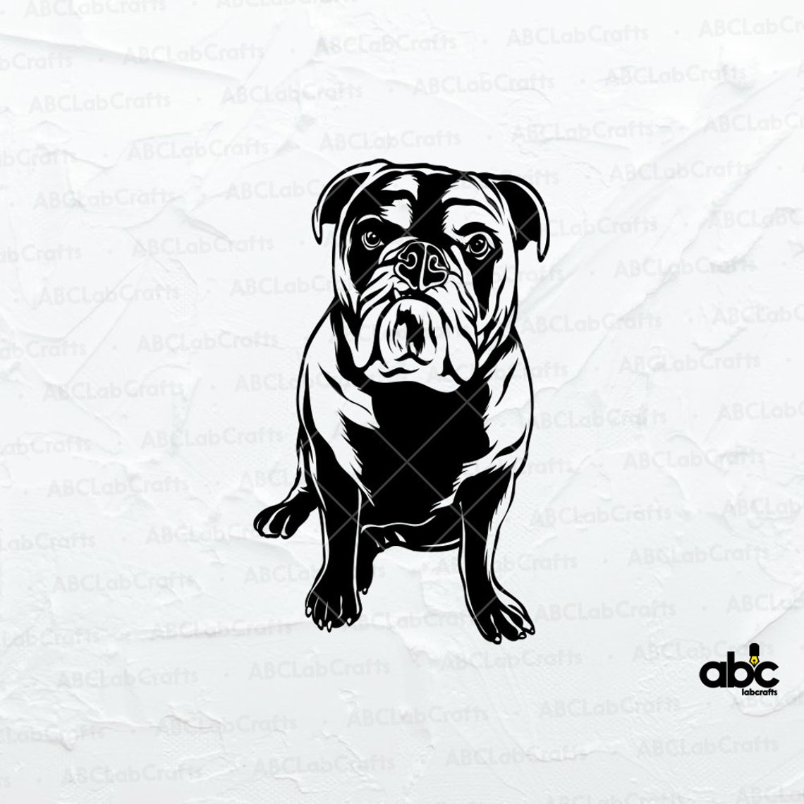 American Bulldog Svg File Dog Svg Bulldog Svg Dog Lover - Etsy