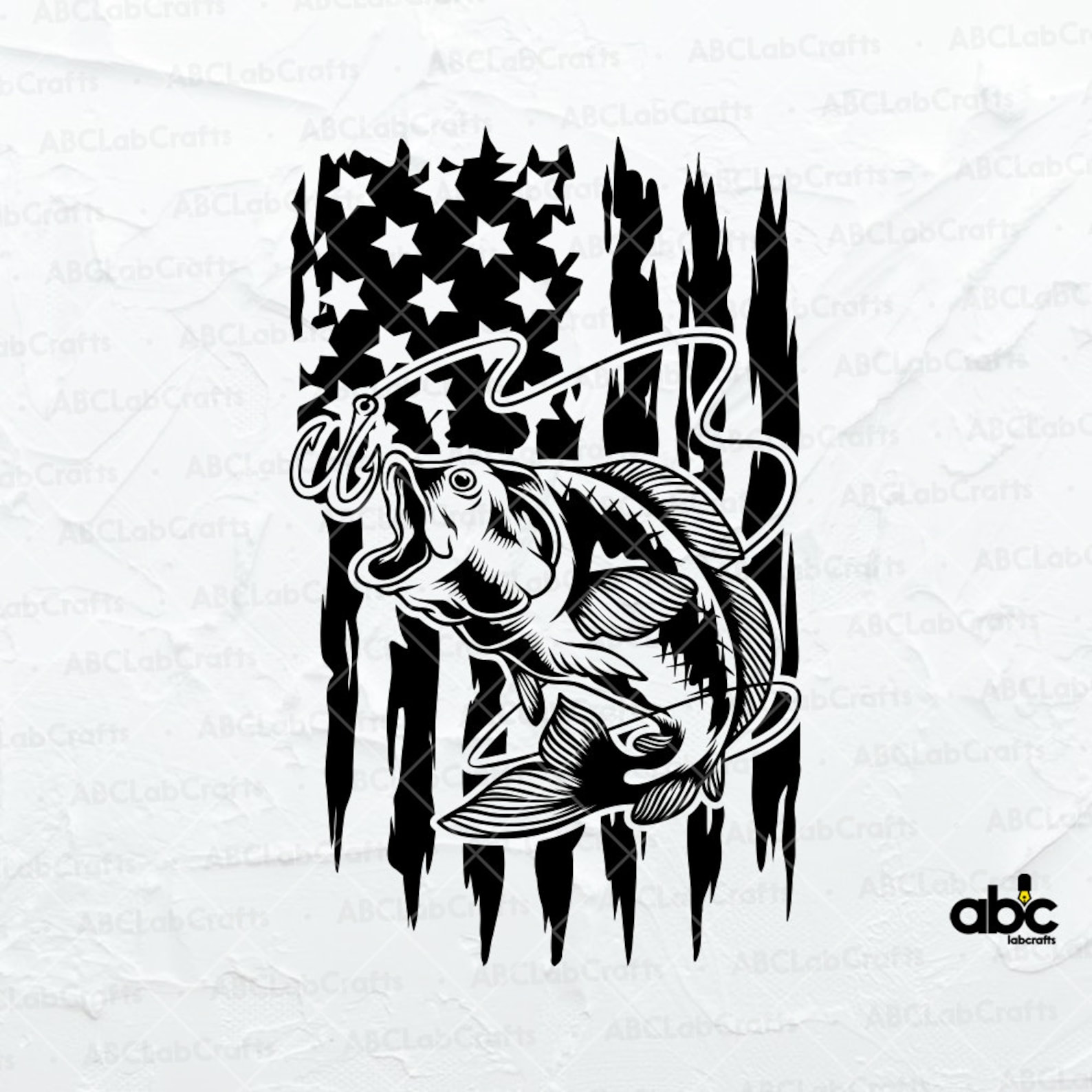 US Bass Fishing Svg File Bass Fish Svg Bass Fishing - Etsy